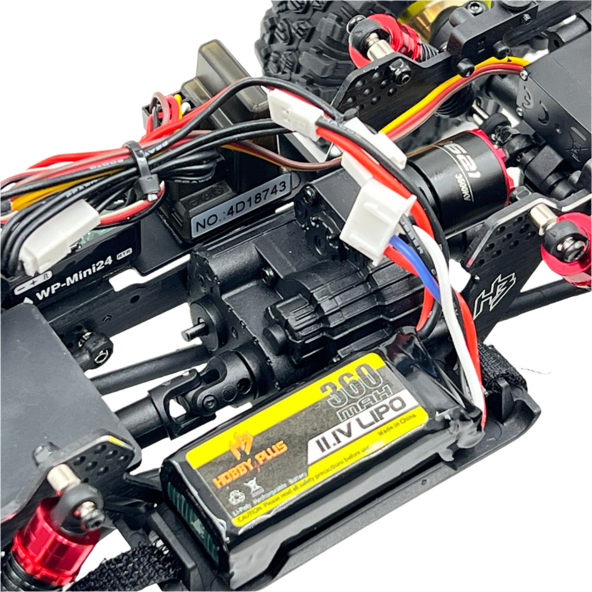 CR18P Pro Juice Up Edition 4x4 RTR Crawler, Choose Color – Hobby Plus RC