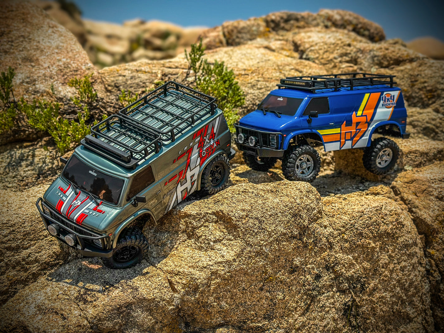 CR18P EVO V2 Rock Van, Brushed, 4x4 RTR Trail Crawler, Choose Color ...