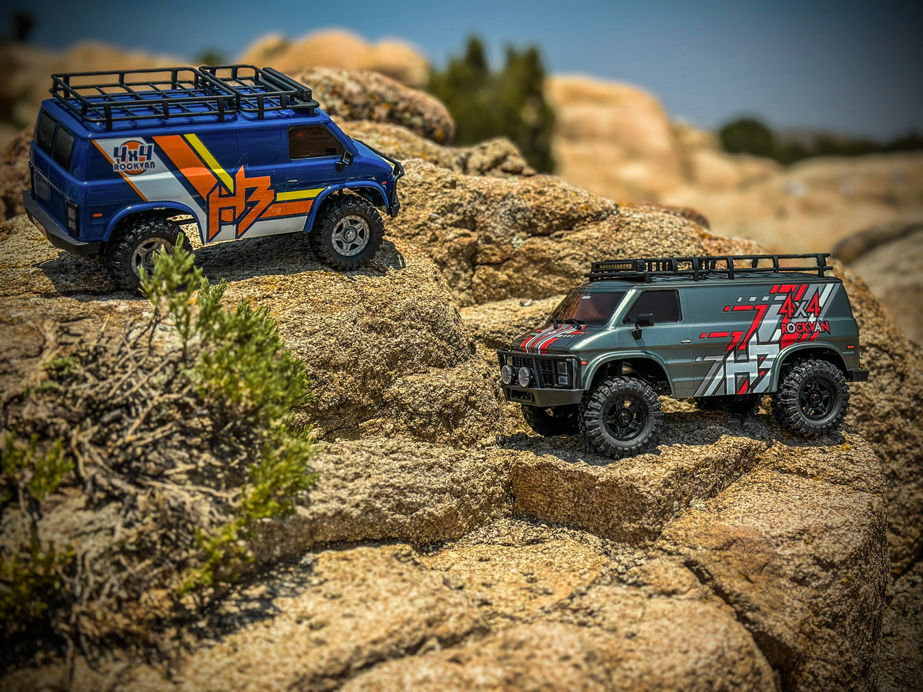 CR18P EVO V2 Rock Van, Brushed, 4x4 RTR Trail Crawler, Choose Color ...