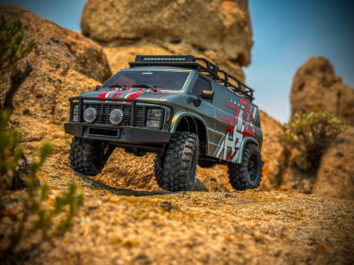 CR18P EVO V2 Rock Van, Brushed, 4x4 RTR Trail Crawler, Choose Color ...