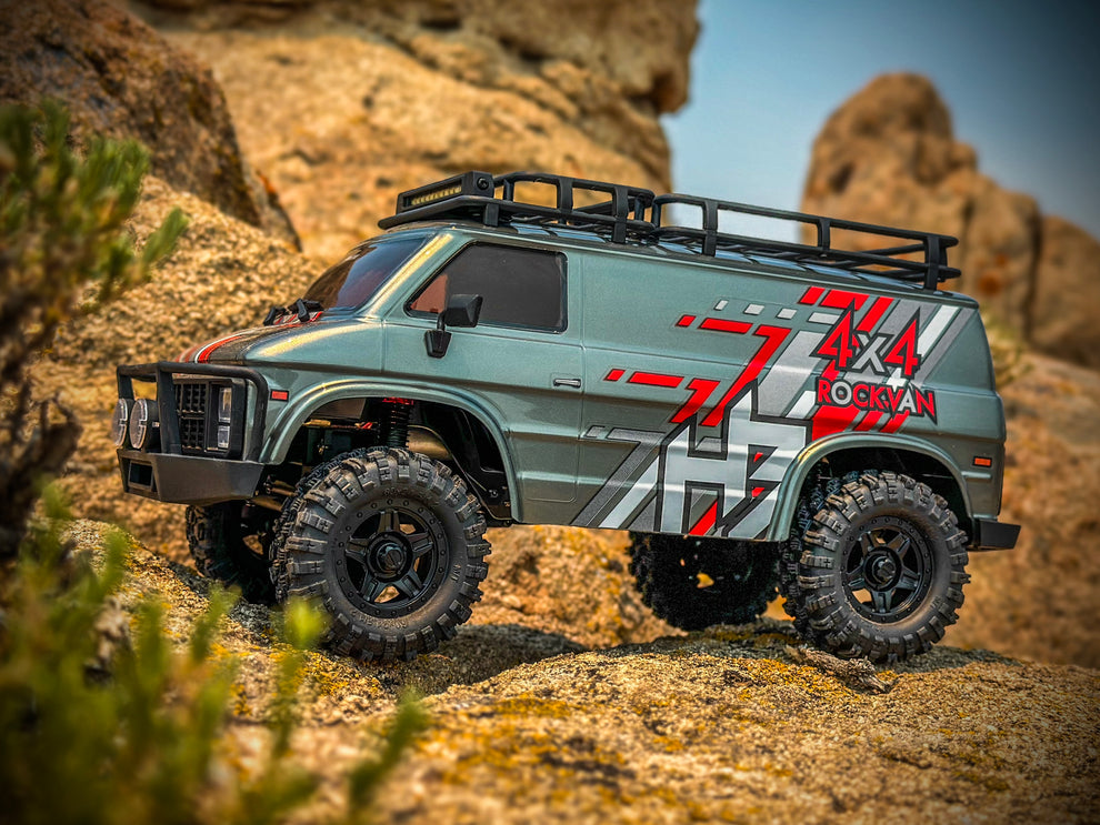 CR18P EVO V2 Rock Van, Brushed, 4x4 RTR Trail Crawler, Choose Color ...