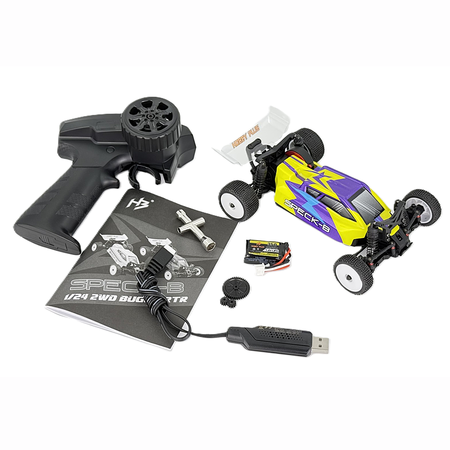 Speck-B 1:24 2WD Buggy RTR, Brushless, Choose Color – Hobby Plus RC